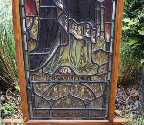 Victorian Pre Raphaelite Stained Glass Angel Sold Art Furniture