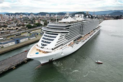 Maior Navio Da Msc Cruzeiros Atraca No Porto De Santos Diário Campineiro