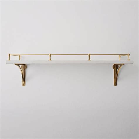 Brass Gallery Rails Quality Kitchen Gallery Shelf Rails In 2024