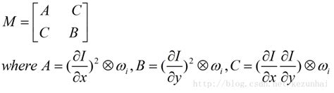 图像处理特征不变算子系列之harris算子（二）morevec算子论文 Csdn博客