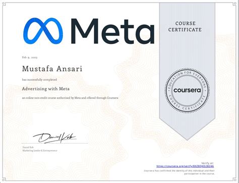 Mustafa Ansari On Linkedin Im Happy To Share That Ive Obtained A New