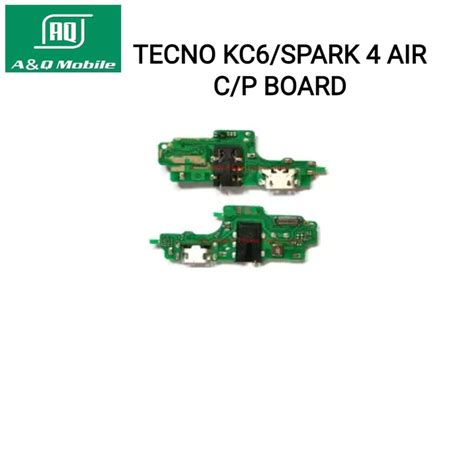 Tecno SPARK 4 AIR KC6 Charging Board Flex Cable Ribbon Connector