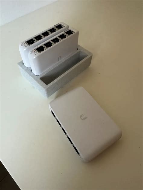 Gridfinity 3x Unifi Flex Mini Holder By Traifif Makerworld