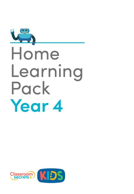 Year 4 Math Learning Pack