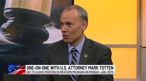 Outgoing Us Attorney Mark Totten Reflects On Time Served In Western