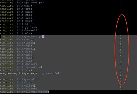 行尾小方格 迷惑 Emacs General Emacs China