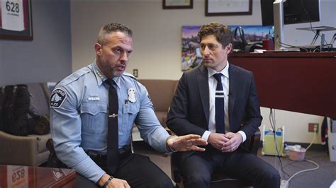 Minneapolis Police Chief Mayor Discuss The Future Of Policing In City