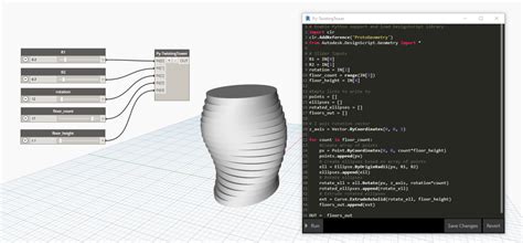 Revit Dynamo Python Script Twisting Tower