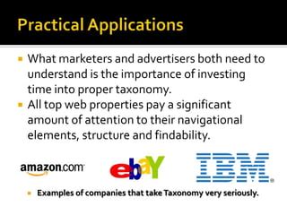 Designing Enterprise Taxonomy PPTX Technology Computing