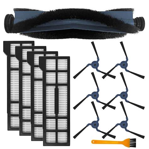 Sentaili Main Brush Filter Side Brushes Kit For Eufy X Pro For Omni Vacuum Cleaner Part
