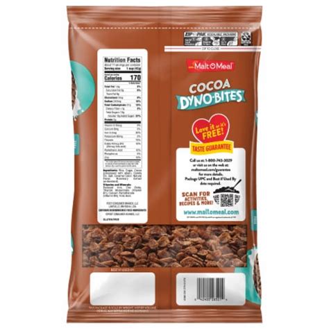 Malt O Meal® Cocoa Dyno Bites® Bag Cereal 17 Oz Frys Food Stores