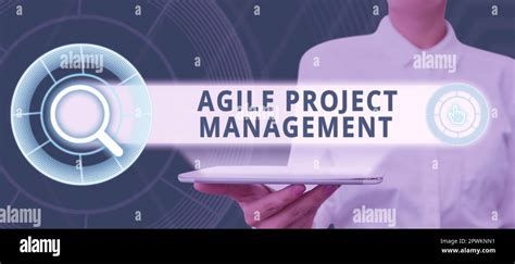 text showing inspiration agile project management business idea