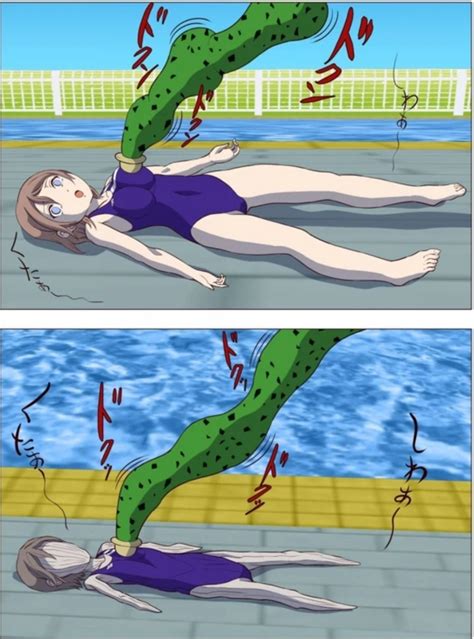 Rule 34 1girls Absorption Absorption Vore Belly Button Big Breasts