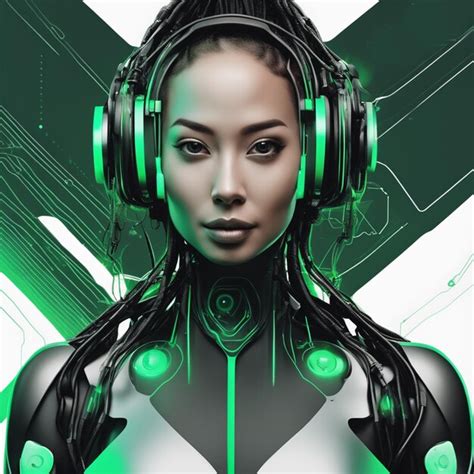 Premium Photo Landing Page Personal Virtual Ai Voice Assistant Called