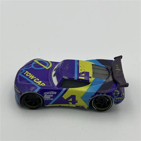 Disney Pixar Cars 3 J D Mcpillar 4 Tow Cap Next Gen Piston Cup Racers