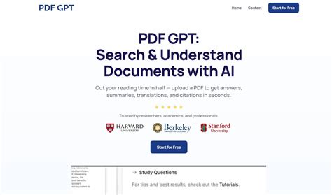 PDF GPT Détails prix alternatives Futur IA