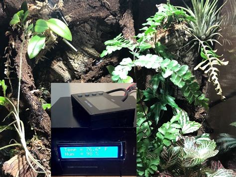 Vivarium Monitor And Controller Arduino Project Hub