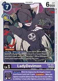 LadyDevimon Digimon MYP Cards
