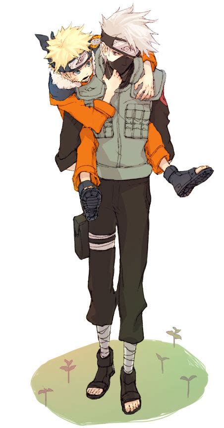 Kakashi Hatake And Naruto Uzumaki Kakashi Fan Art 36593574 Fanpop