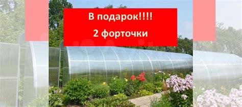 Теплица усиленная купить в Москве Товары для дома и дачи Авито