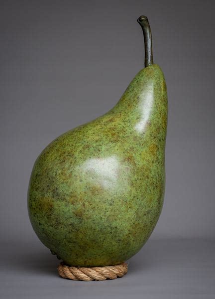 Pear Sculpture Adam Paddon Free Uk Delivery From The Rose Gallery