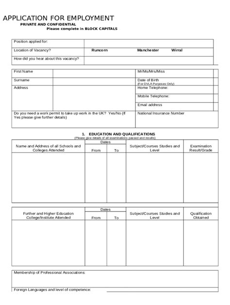 Location Of Vacancy Doc Template Pdffiller