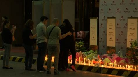 馬尼拉槍擊縱火 市民悼念死難者 Now 新聞
