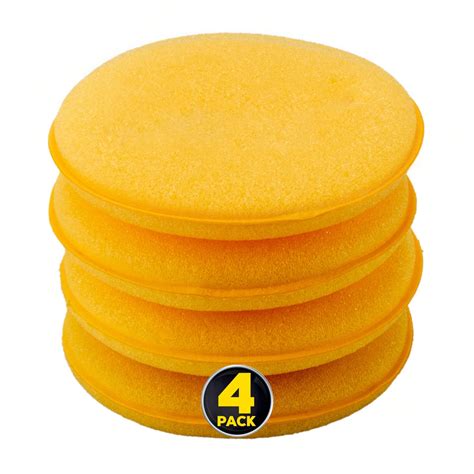 4 Packs Foam Applicator Pads Ultra Soft Hand Applicators With A Tight Cell Foam Construction