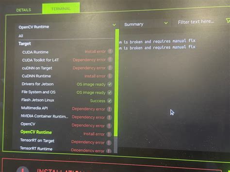 Not Able To Install Cuda Dependencies While Installing Jetpack 512 Using Sdk Manager 193 In