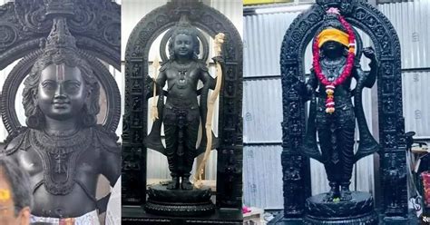 Statue Of Ramlala In Ayodhya Ram Temple Archives Presswire18