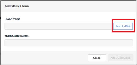 Add A VDisk Clone ThinkAgile CP Lenovo Docs