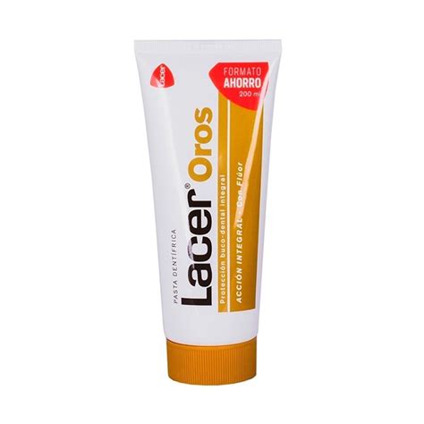 Lacer oros pasta dental 200ml Artículos de higiene en Farmalegría