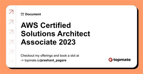 Prashant Pagare On Linkedin Aws Certified Solutions Architect Associate 2024 With Prashant Pagare