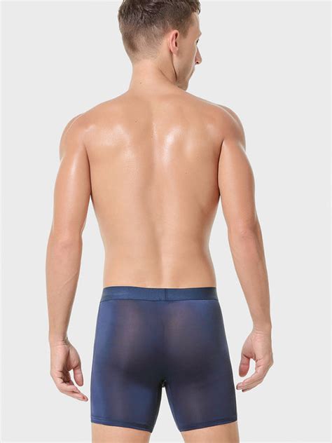 Ice Silk Breathable Sports Boxers Briefs Mr Saker