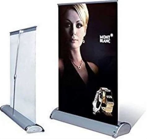 Multicolor Flex Small Roll Up Standee For Advertising At ₹ 1200 Piece In Kolkata