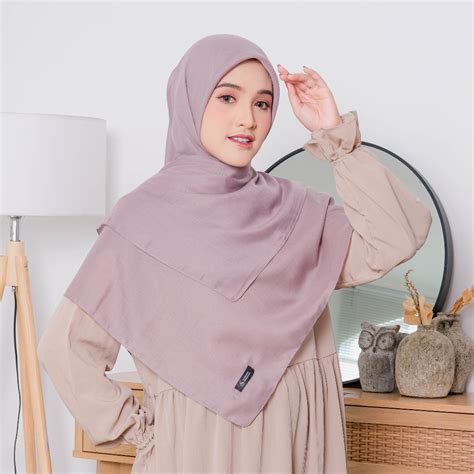 Jual Ansania Hijab Noor Syari Jilbab Jumbo Syari Segi Empat Polos