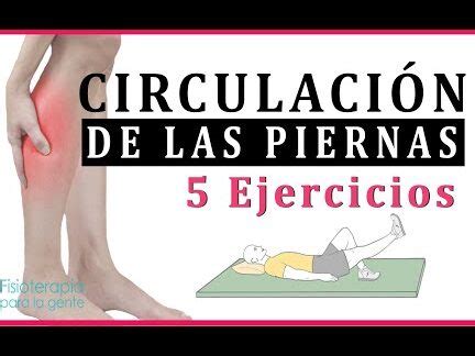 Mejora la circulación de tus piernas con estos ejercicios