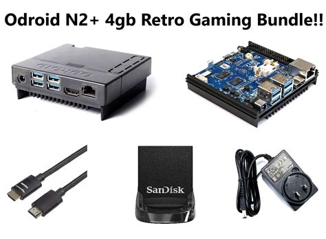 Retro Gaming Bundle Odroid N2 2x The Power Of A Pi 4 Includes