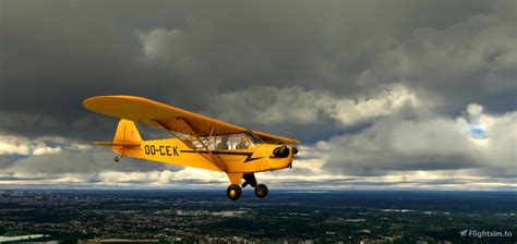 Piper L 4 Grasshopper Oo Cek For Microsoft Flight Simulator Msfs