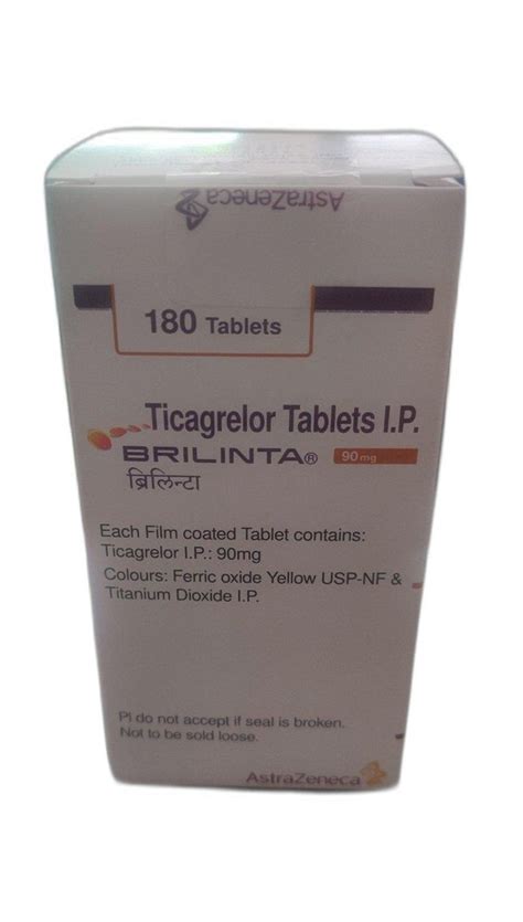 90mg Brilinta Tablets For Clinical Grade Standard Medicine Grade At
