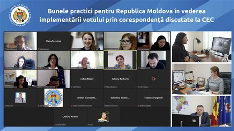 CEC studiază experiența internațională de implementare a votului prin