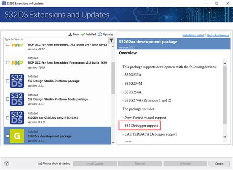 Howto Jtag Flash Programming With S32 Debugger And S32 Debug Probe For