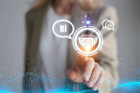 Personne Utilisant Un Outil Ai Au Travail Photo Gratuite