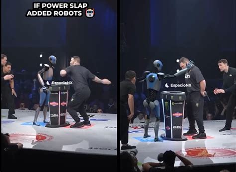 Viral Kontes Adu Gampar Robot Vs Manusia Siapa Yang Bakal Menang