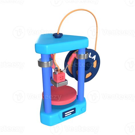 Delta 3d Printer 3d Illustration Icon 28583836 Png