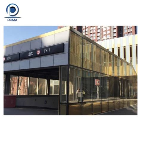 Exterior Facade Building Glass Wall Panels Frameless Curtain Wall
