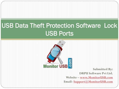 Ppt Usb Data Theft Protection Software Blocking Usb Ports Powerpoint