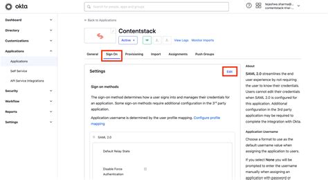 Set Up SCIM Provisioning With Okta Native App Contentstack