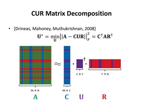 Cis 5590 Large Scale Matrix Decomposition Ppt Download