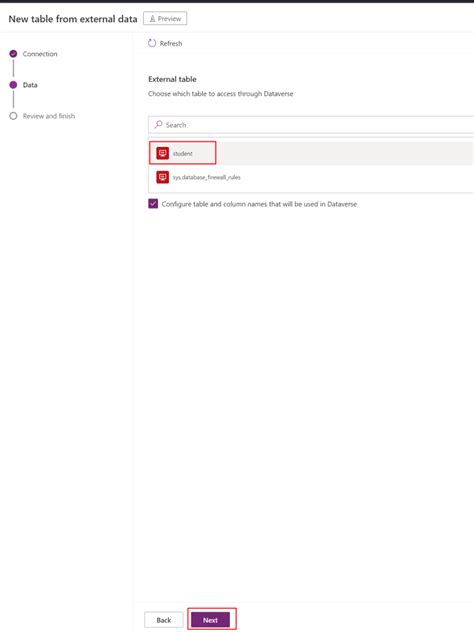 Create Dataverse Virtual Table From Sql In Azure Power Platform